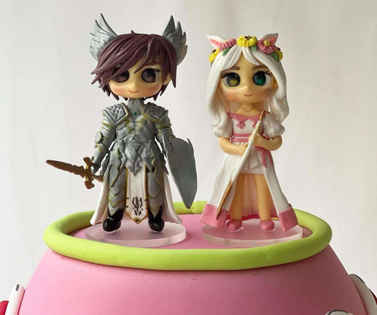 Personalised Cake Toppers – Manelyn Clay Art & Crafts